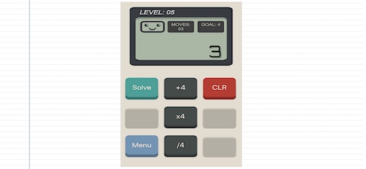 CALCULATOR: THE GAME