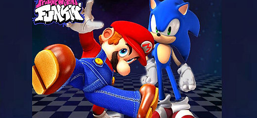 SUPER MARIO AND SONIC